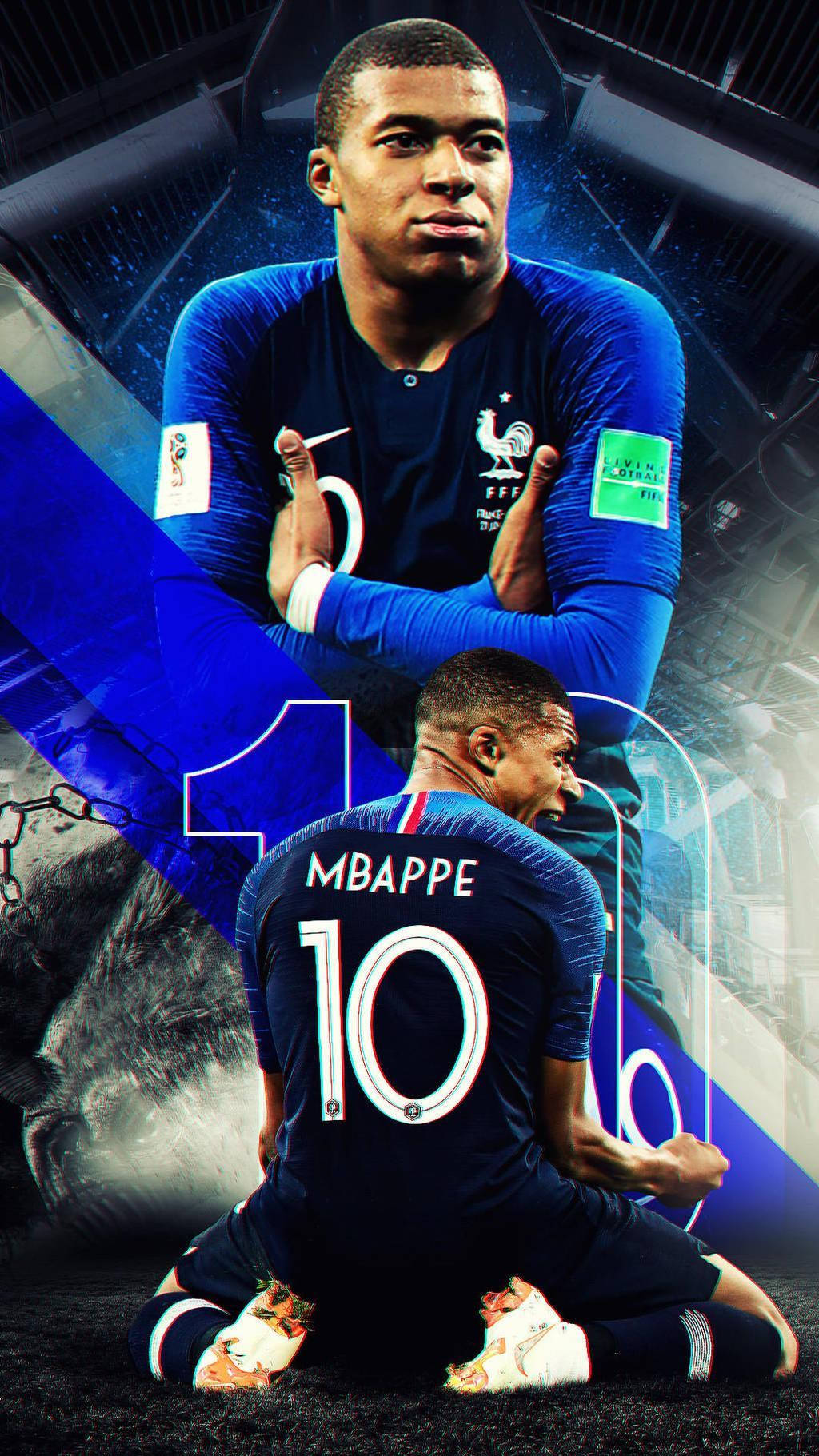 🔥 Free Download Kylian Mbappe Wallpaper by @shannonfuentes ...