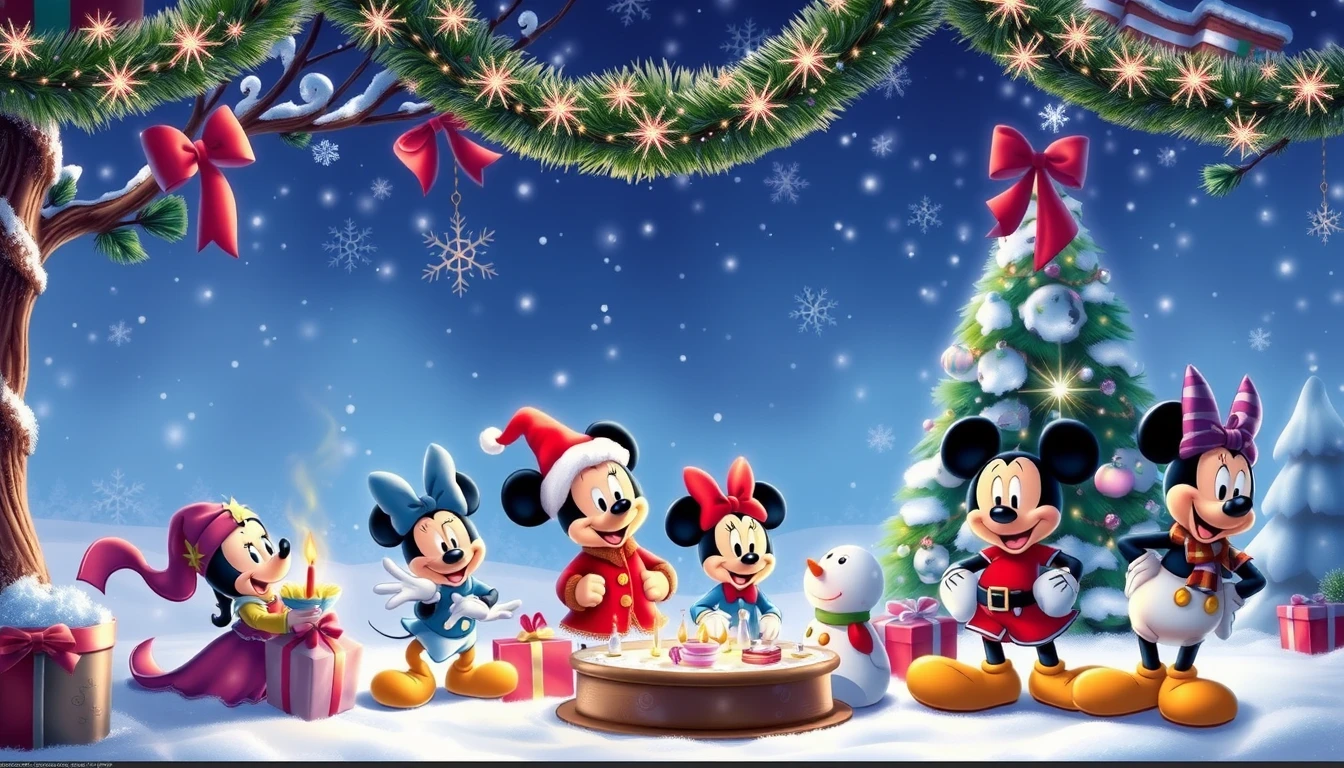 🔥 Free Download Celebrate The Holiday Season With New Disney Digital ...