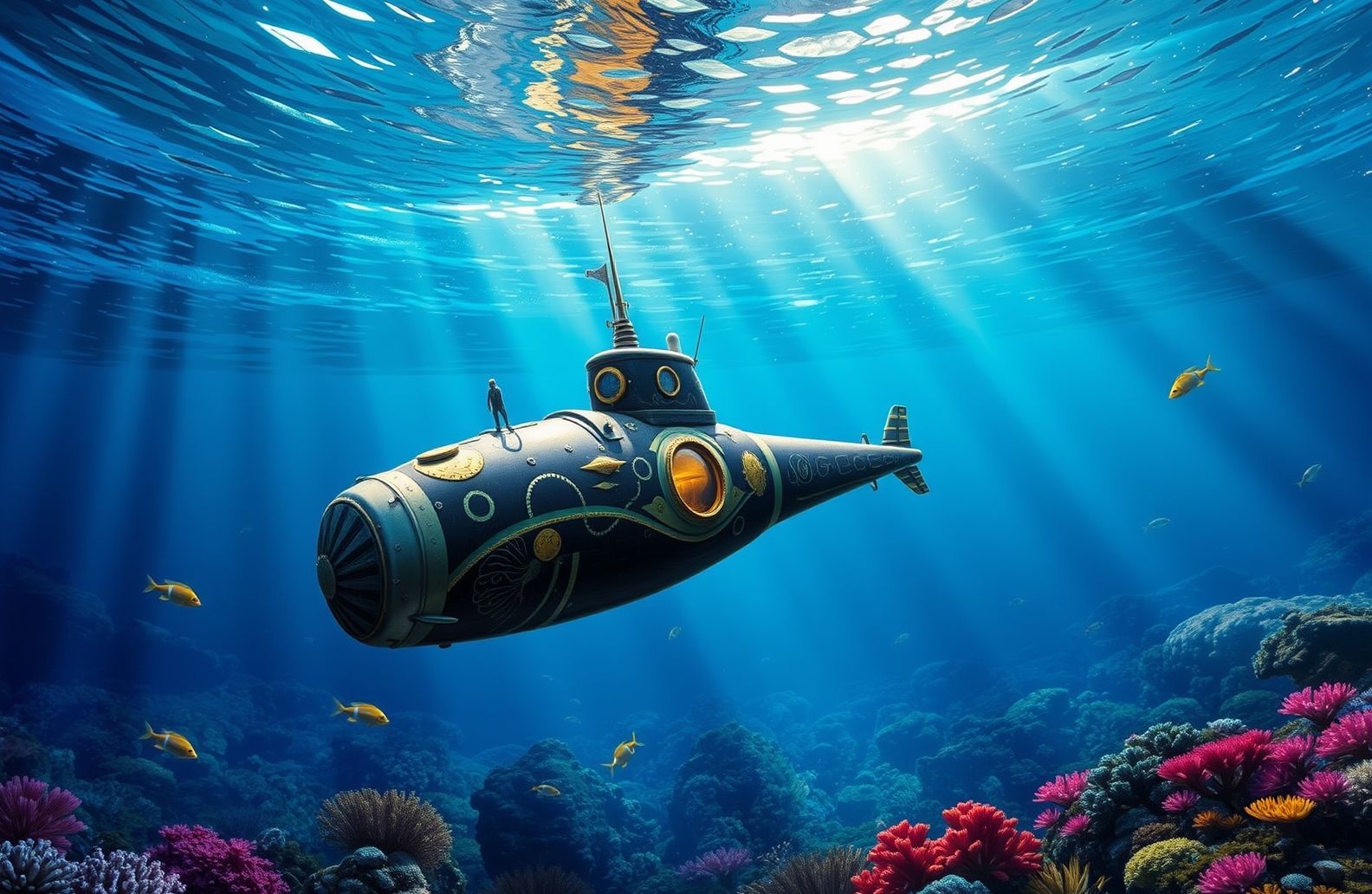 🔥 Free Download Nautilus Submarine Drawing Disneys by @williamjones ...