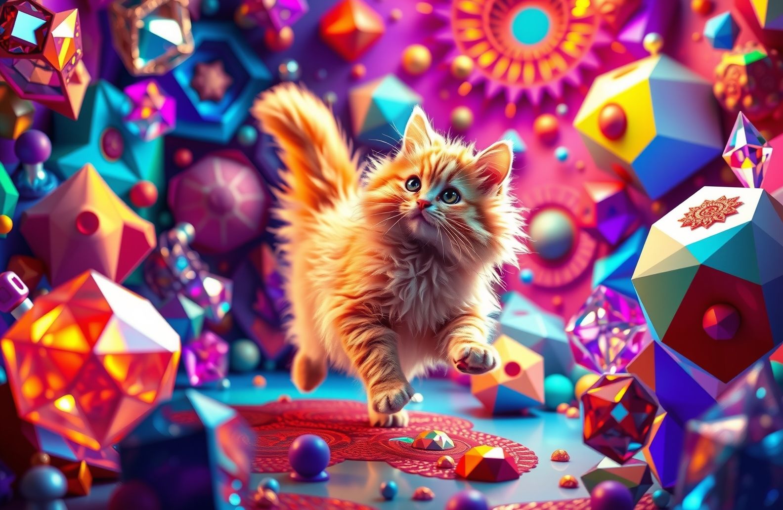 🔥 [50+] 3D Cat Wallpapers | WallpaperSafari