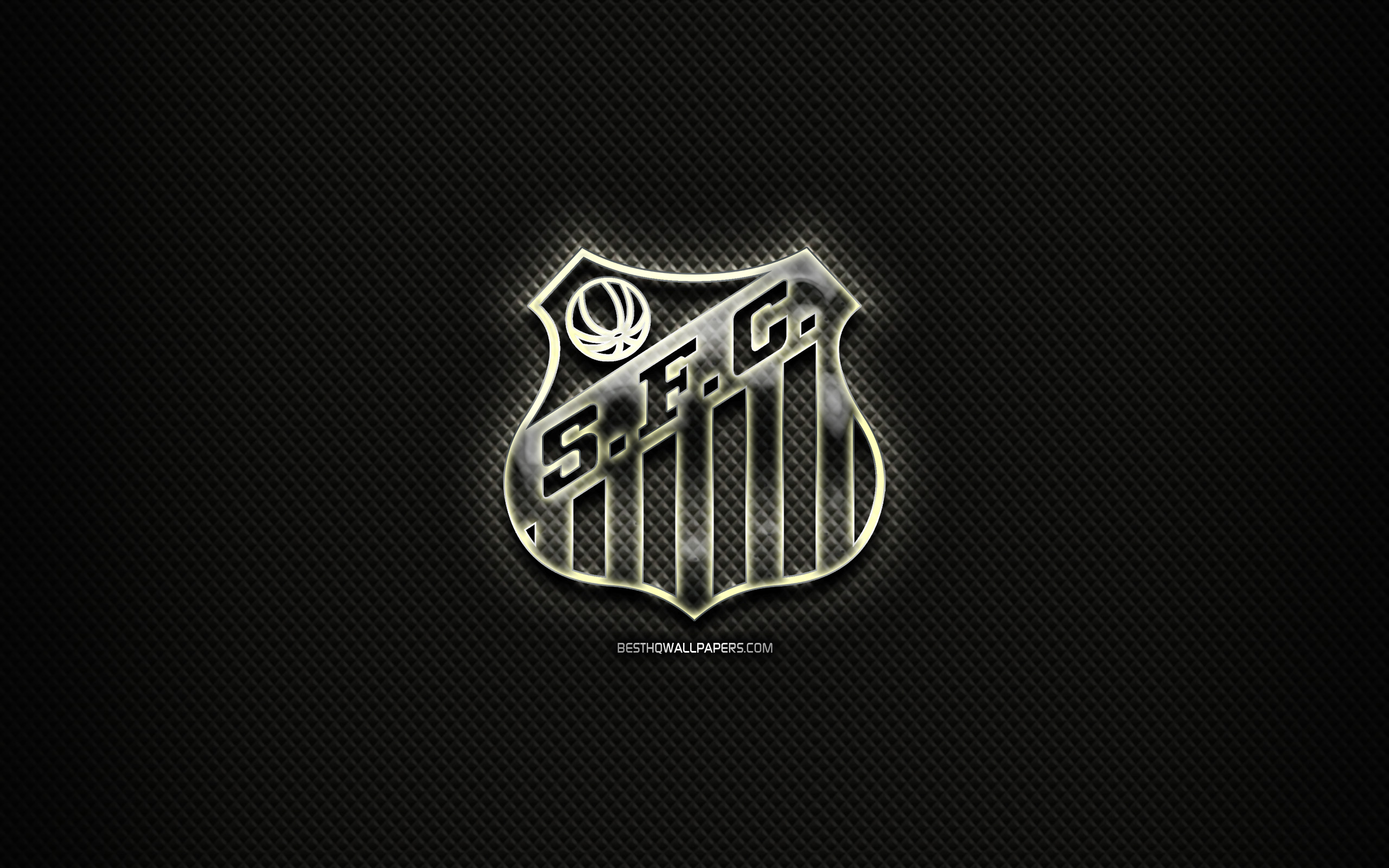 Free Download Wallpaper Santos Fc Glass Logo Black Rhombic By Free Download Wallpaper Santos Fc Glass Logo Black Rhombic By