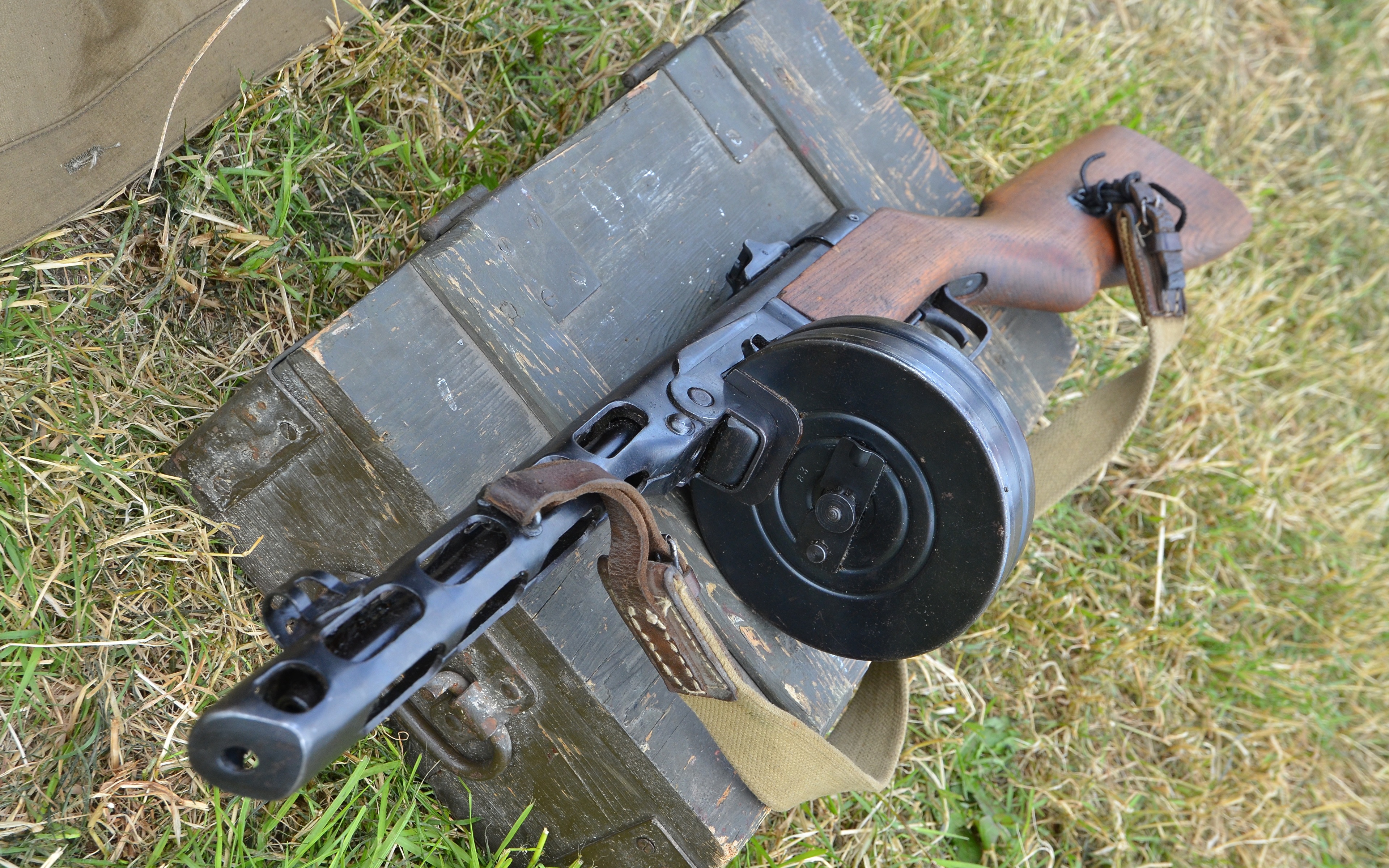 🔥 Free Download Desktop Wallpaper Submachine Gun Smg Ppsh Closeup Army ...