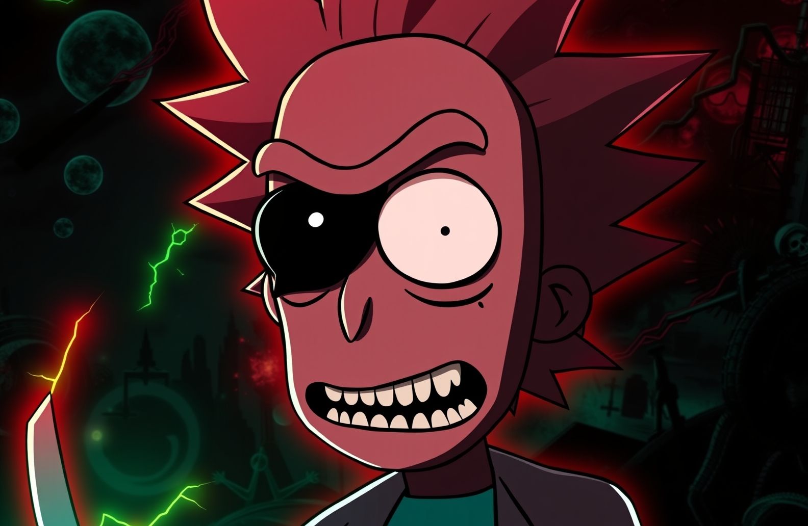 🔥 Free Download Evil Morty Wallpaper by @codyd | WallpaperSafari