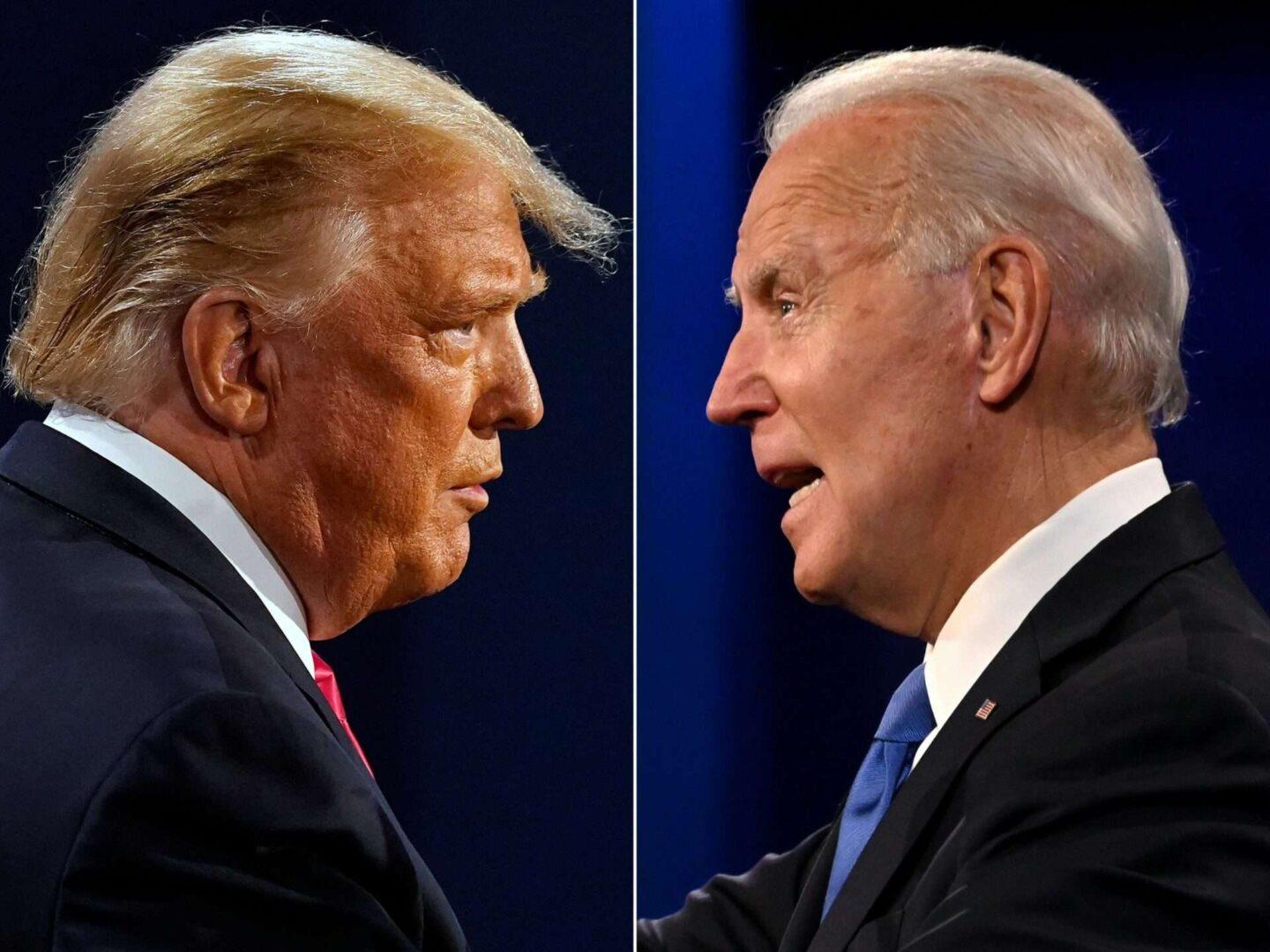🔥 Free Download Trump Vs Biden Rounding The Corner Or Dark Winter On ...