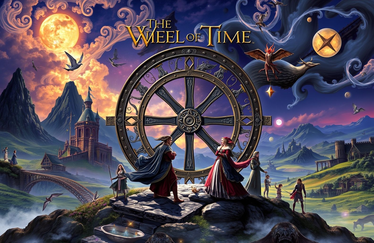 🔥 Free Download Wheel Of Time Wallpaper by @jermainej39 | WallpaperSafari