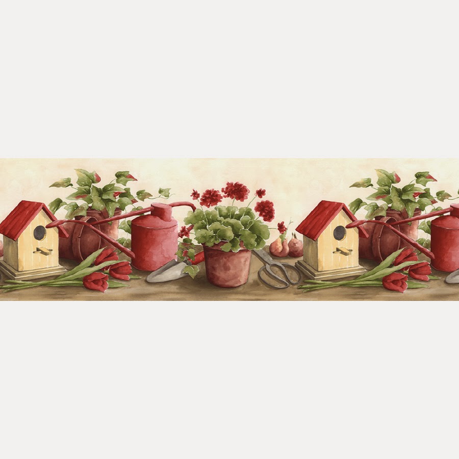 Wide Wallpaper Borders Kitchen Cafe