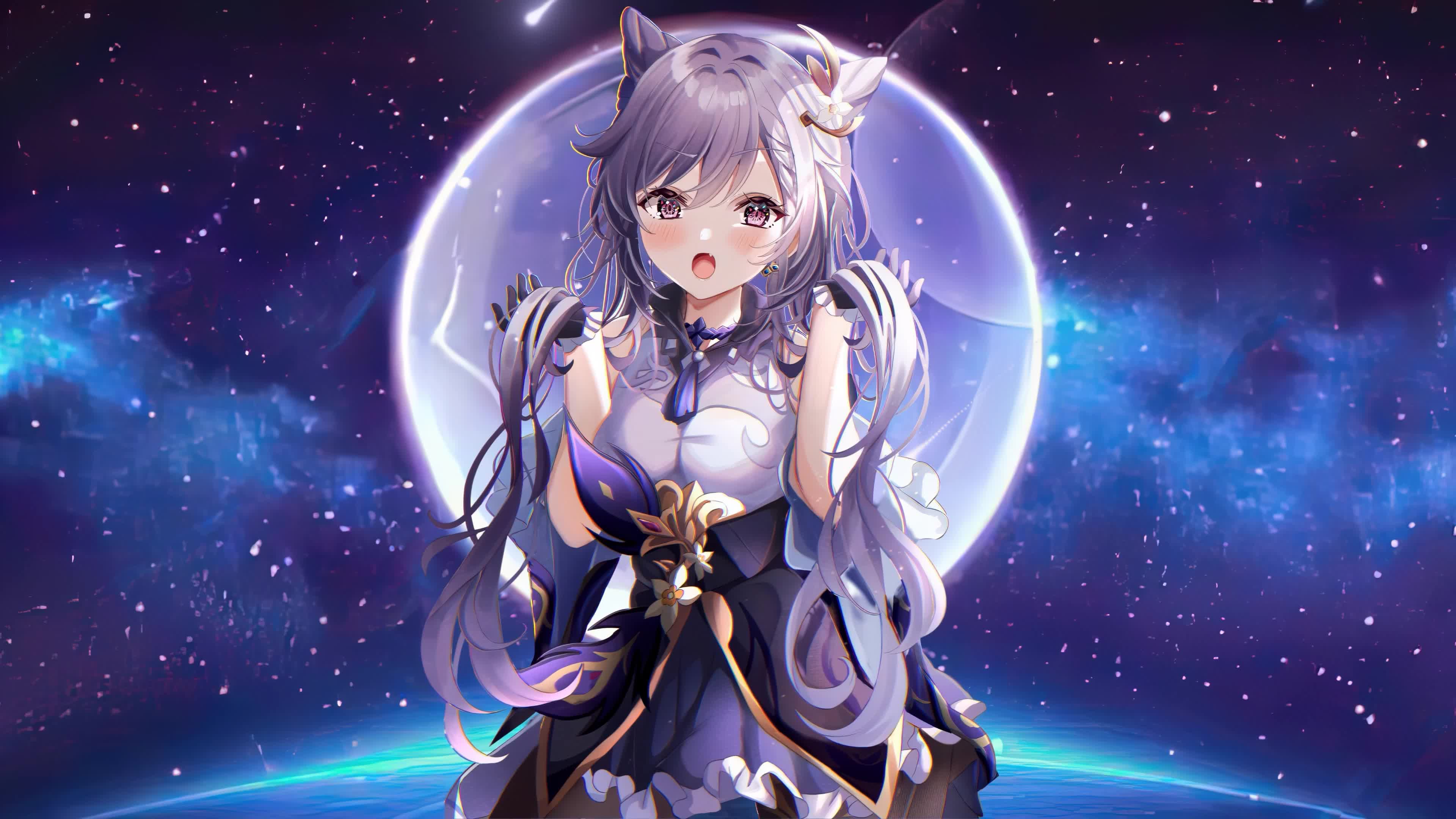 🔥 Free Download Glamorous Night Keqing Genshin Impact For Android Live ...