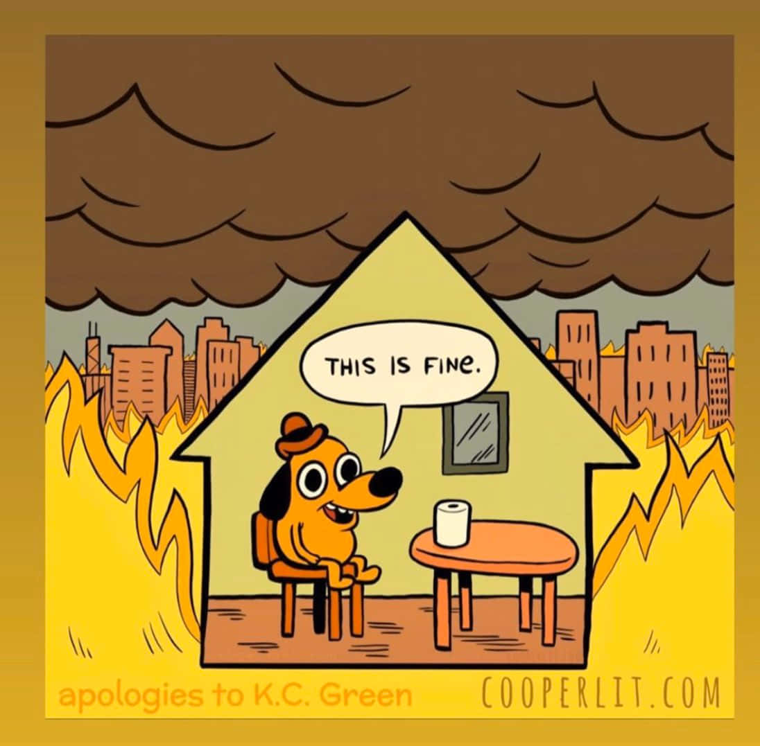 🔥 Free Download This Is Fine Wallpaper by @anthonyscott | WallpaperSafari