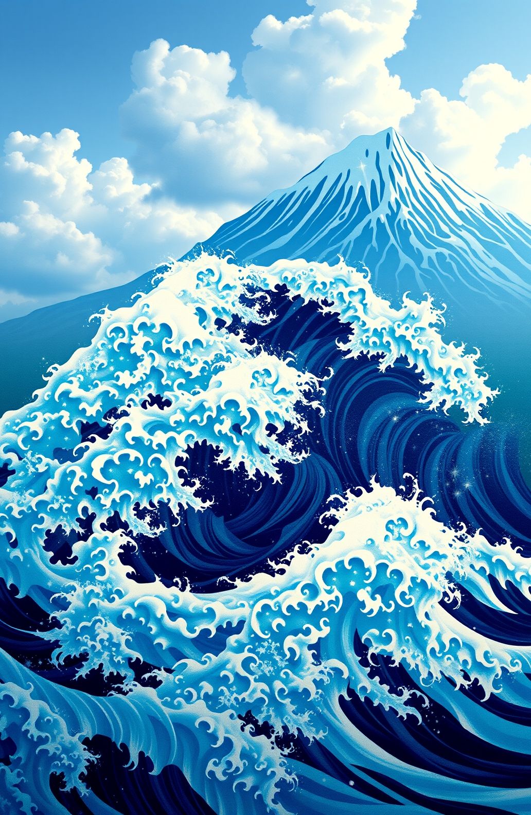 🔥 Free Download Great Wave Off Kanagawa Wallpaper by @harryburns ...