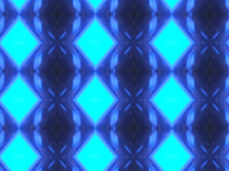 Blue Diamond Pattern Wallpaper