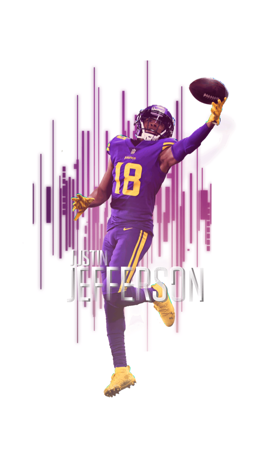 🔥 [60+] Justin Jefferson Vikings Wallpapers | WallpaperSafari