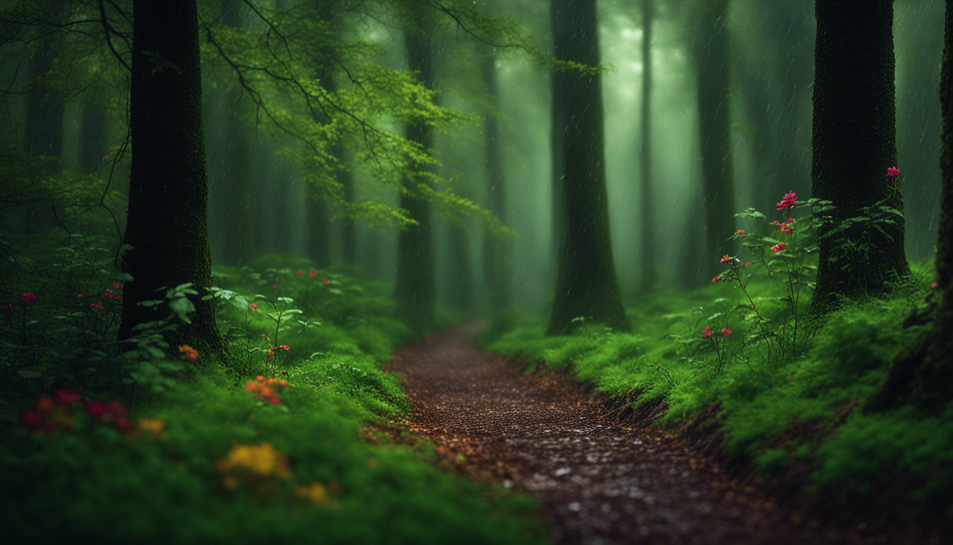 🔥 [50+] Rainy Forest Wallpapers | WallpaperSafari