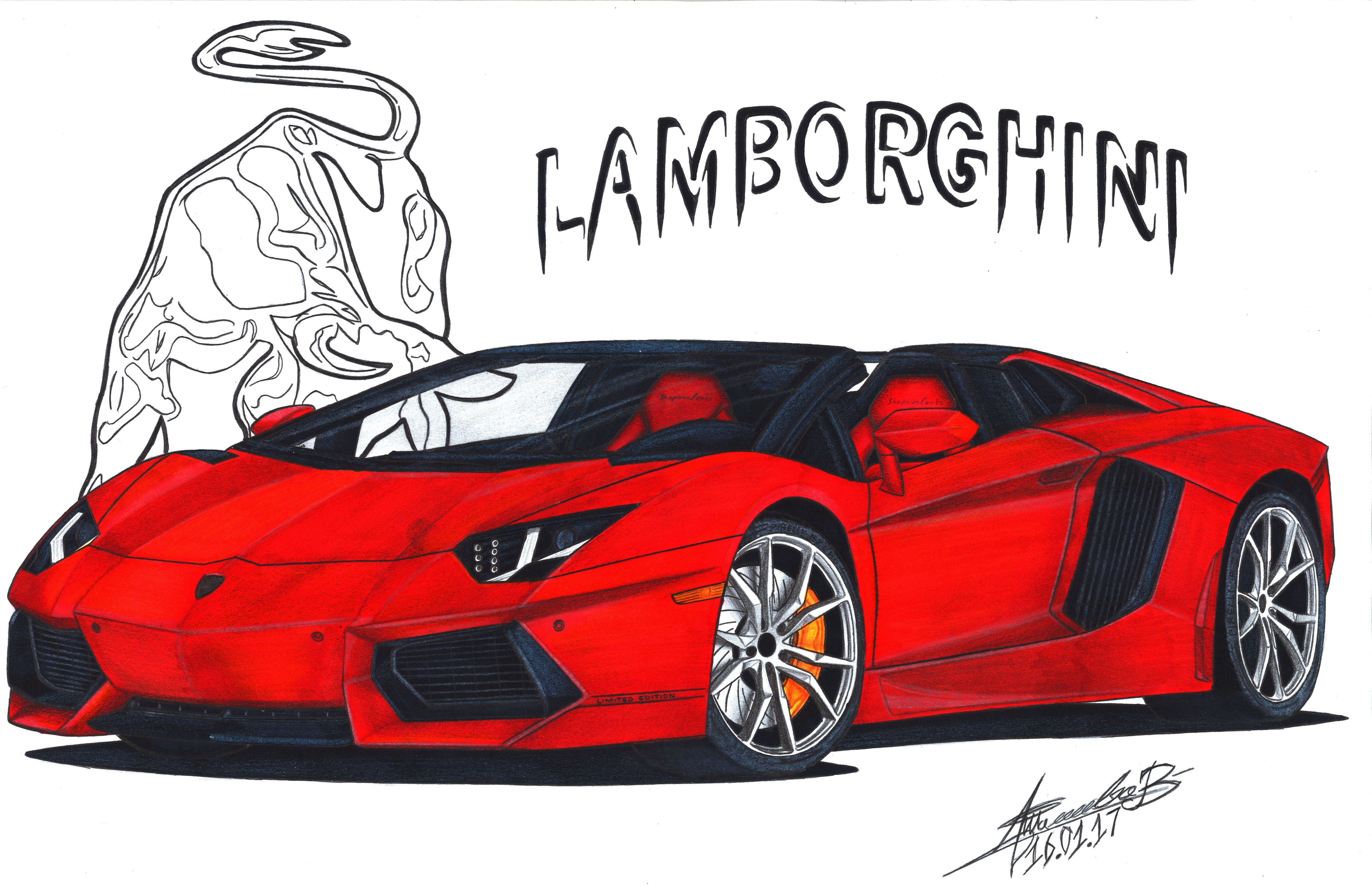🔥 [40+] Lamborghini Cartoon Wallpapers | WallpaperSafari