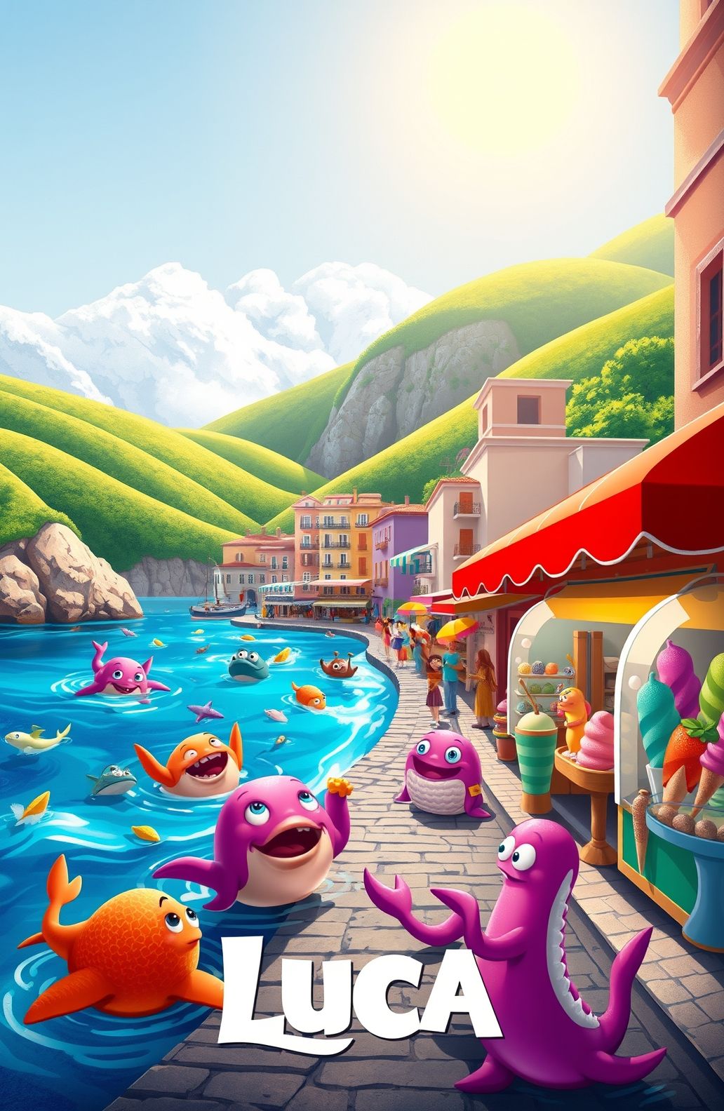 🔥 [50+] Luca Cartoon 2021 Wallpapers | WallpaperSafari