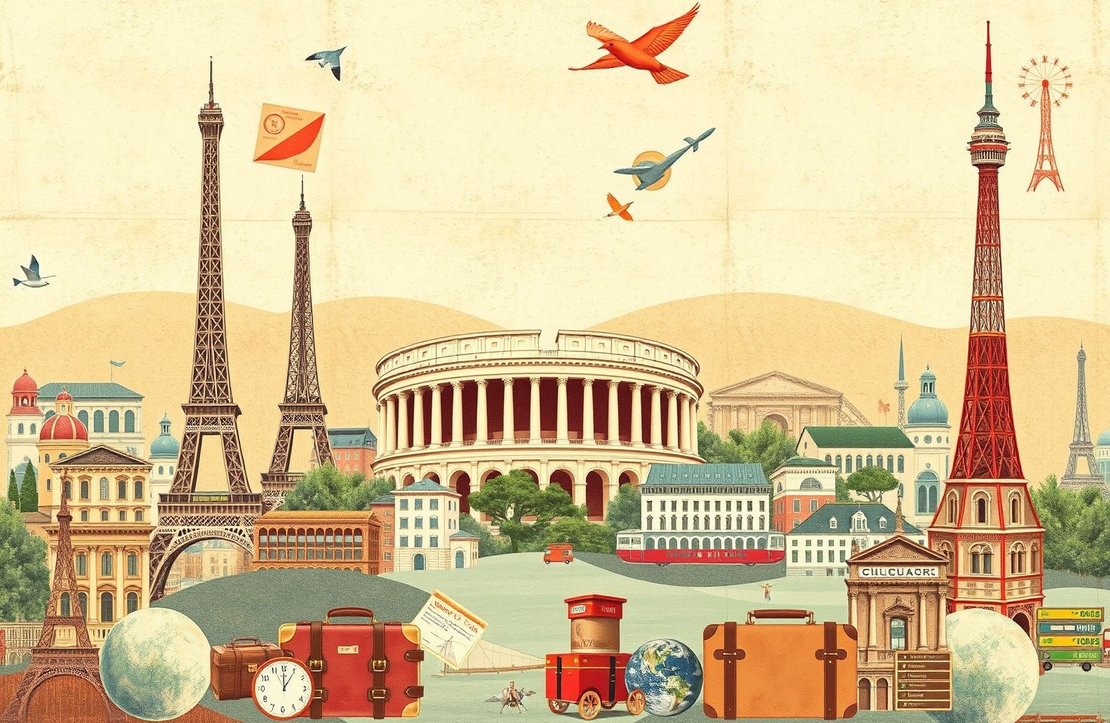 🔥 Free Download Travel Retro Wallpaper by @nfisher89 | WallpaperSafari