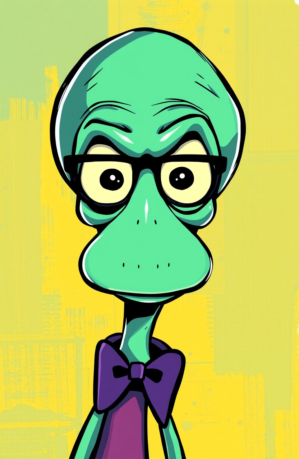 🔥 Free Download Handsome Squidward Wallpaper by @colleenrobertson ...