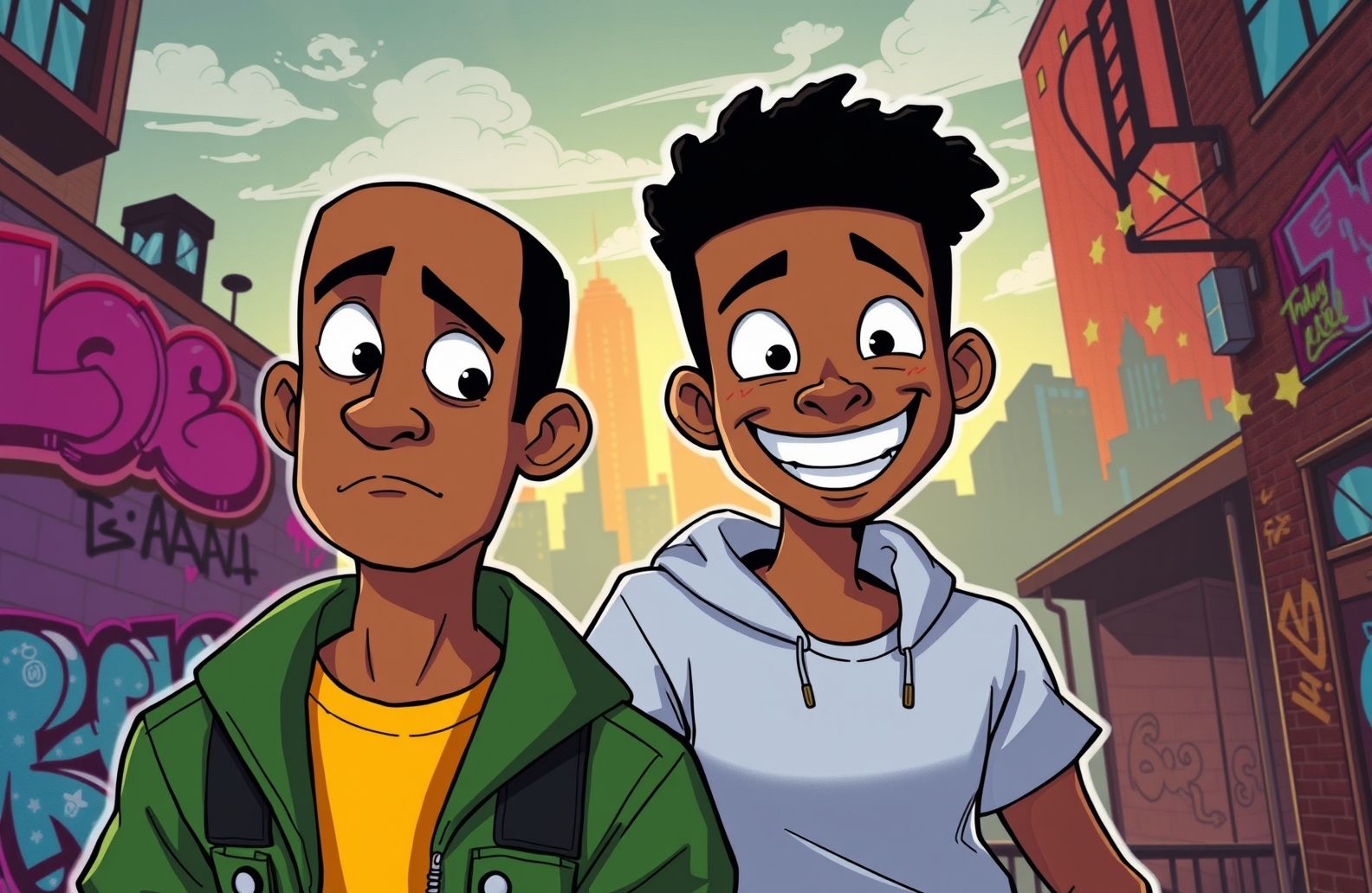 🔥 Free Download Boondocks Wallpaper Huey And Riley by @susanb70 ...