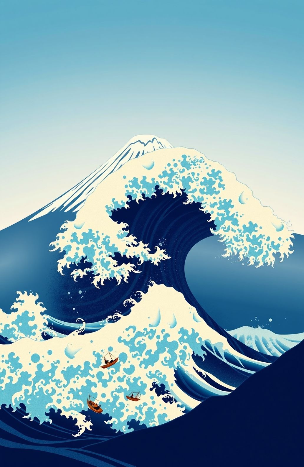 🔥 Free Download Great Wave Off Kanagawa Wallpaper by @mwillis22 ...
