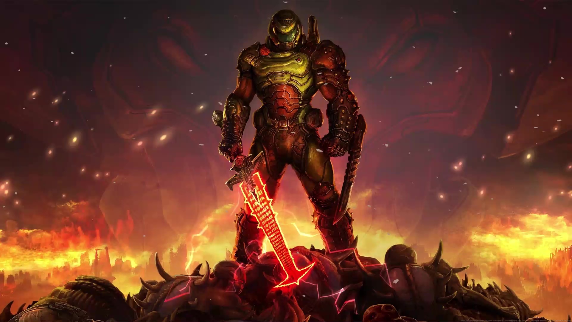 🔥 [60+] Doom Eternal Wallpapers | WallpaperSafari