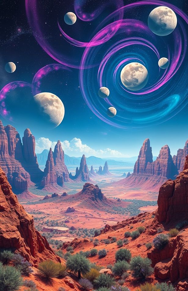 🔥 Free Download Alien Planet Landscapes Wallpaper by @edwardstewart ...
