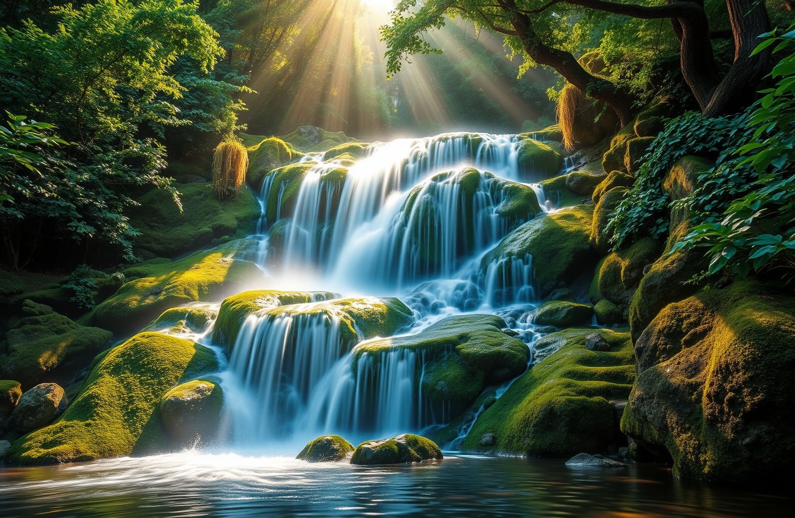 🔥 Free Download 3d Waterfall Wallpaper by @samanthawalls | WallpaperSafari