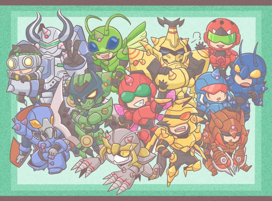 🔥 Free Download Yu Gi Oh Chibi Inzektors By blacklustersoldier1 by ...