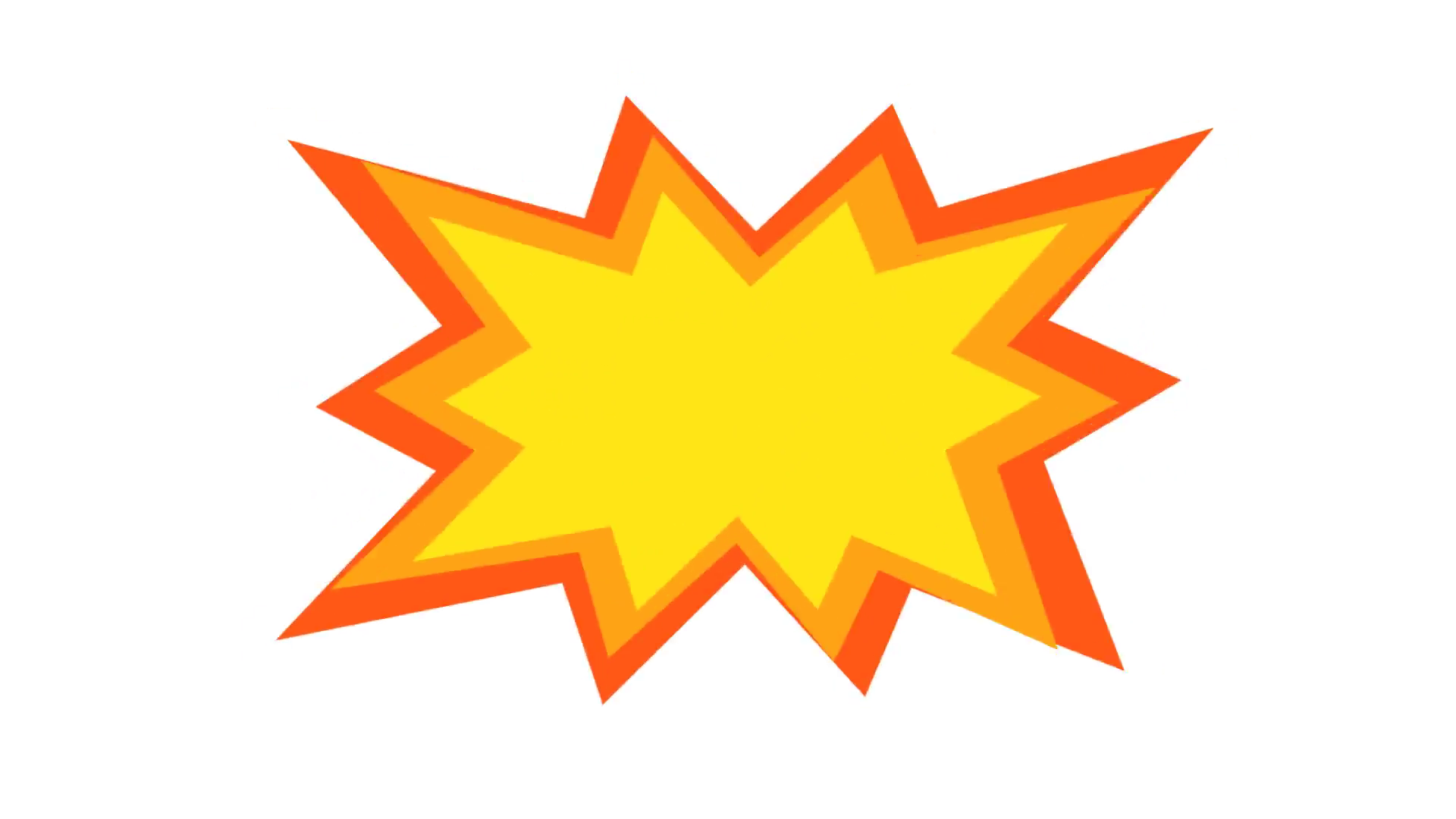 🔥 Free Download Pow Bang Bubble In Alpha Channel Motion Png Image Pngio ...