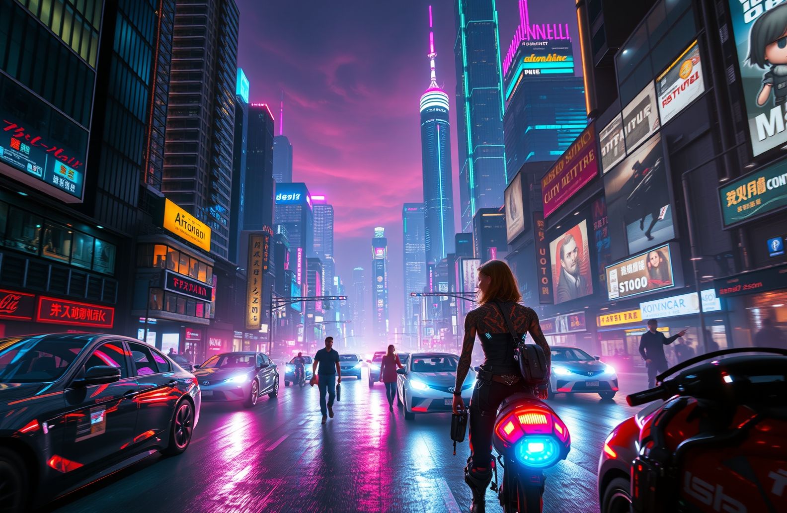 🔥 Free Download Neon Cyberpunk Wallpaper X Cyberpunkgame by @annaj79 ...