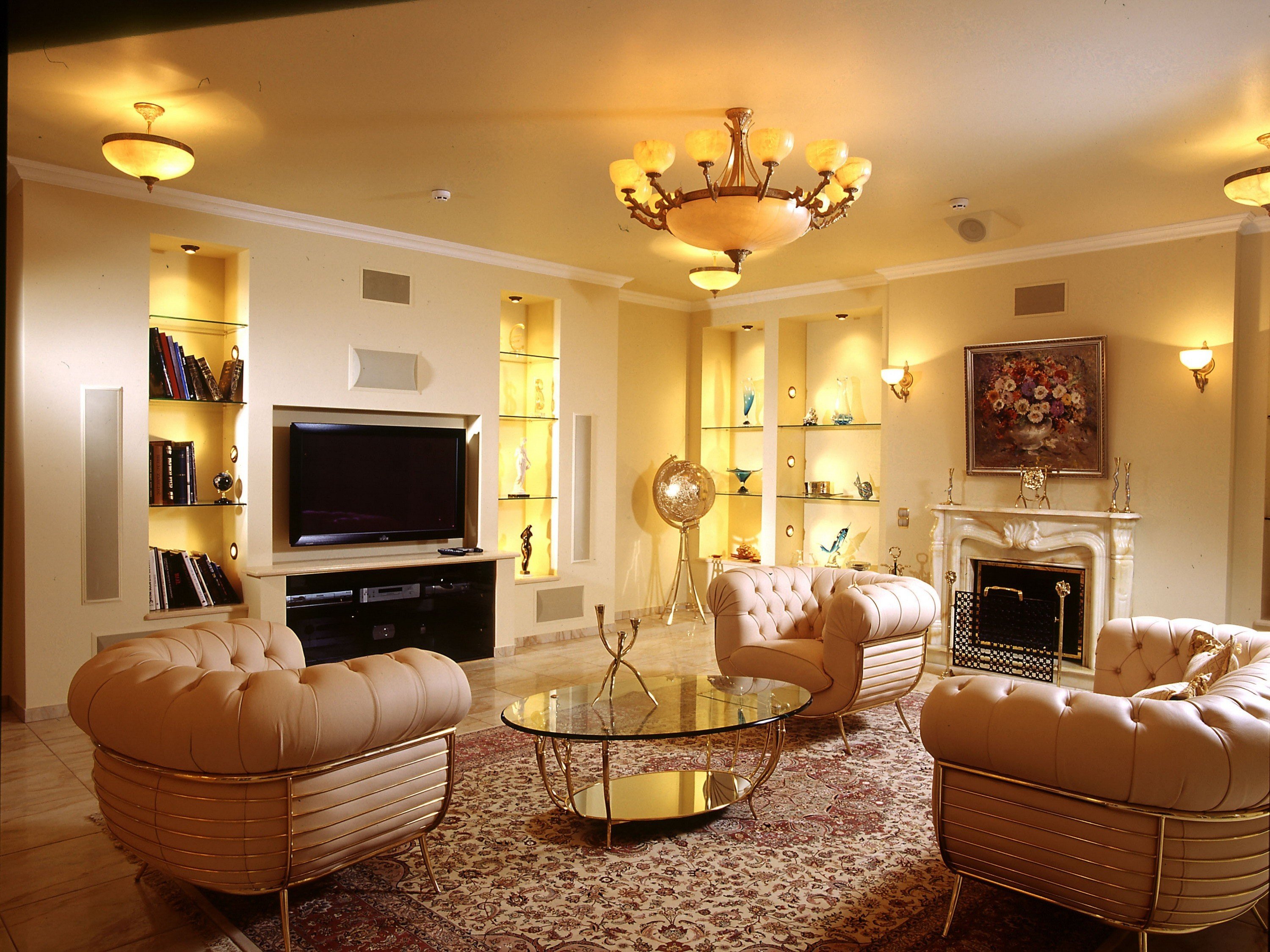 🔥 Free Download Interior Home Design Living Room Wallpaper by ...