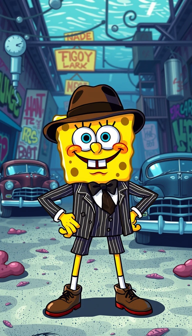 🔥 Free Download Gangster Spongebob Wallpaper by @yolandac | WallpaperSafari