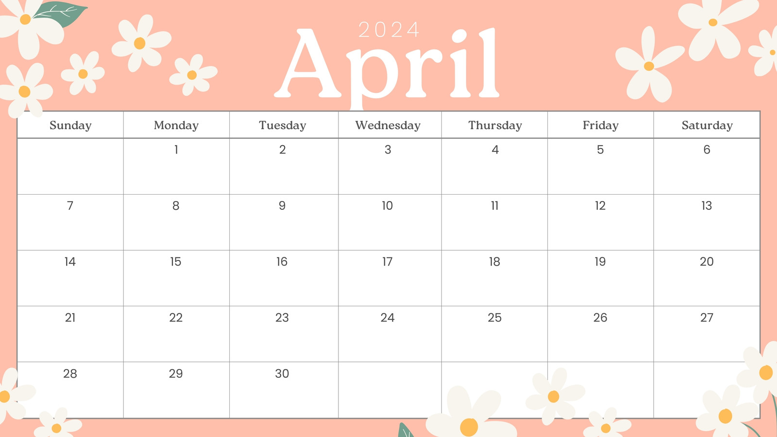 🔥 Free Download April Calendar Wallpaper by @antonios | WallpaperSafari