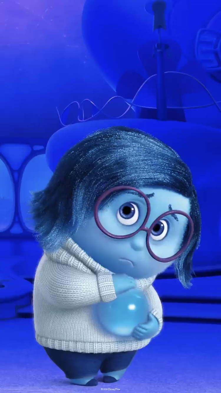 🔥 Free Download Sadness Emotion Inside Out From Blue The Wallpaper by ...
