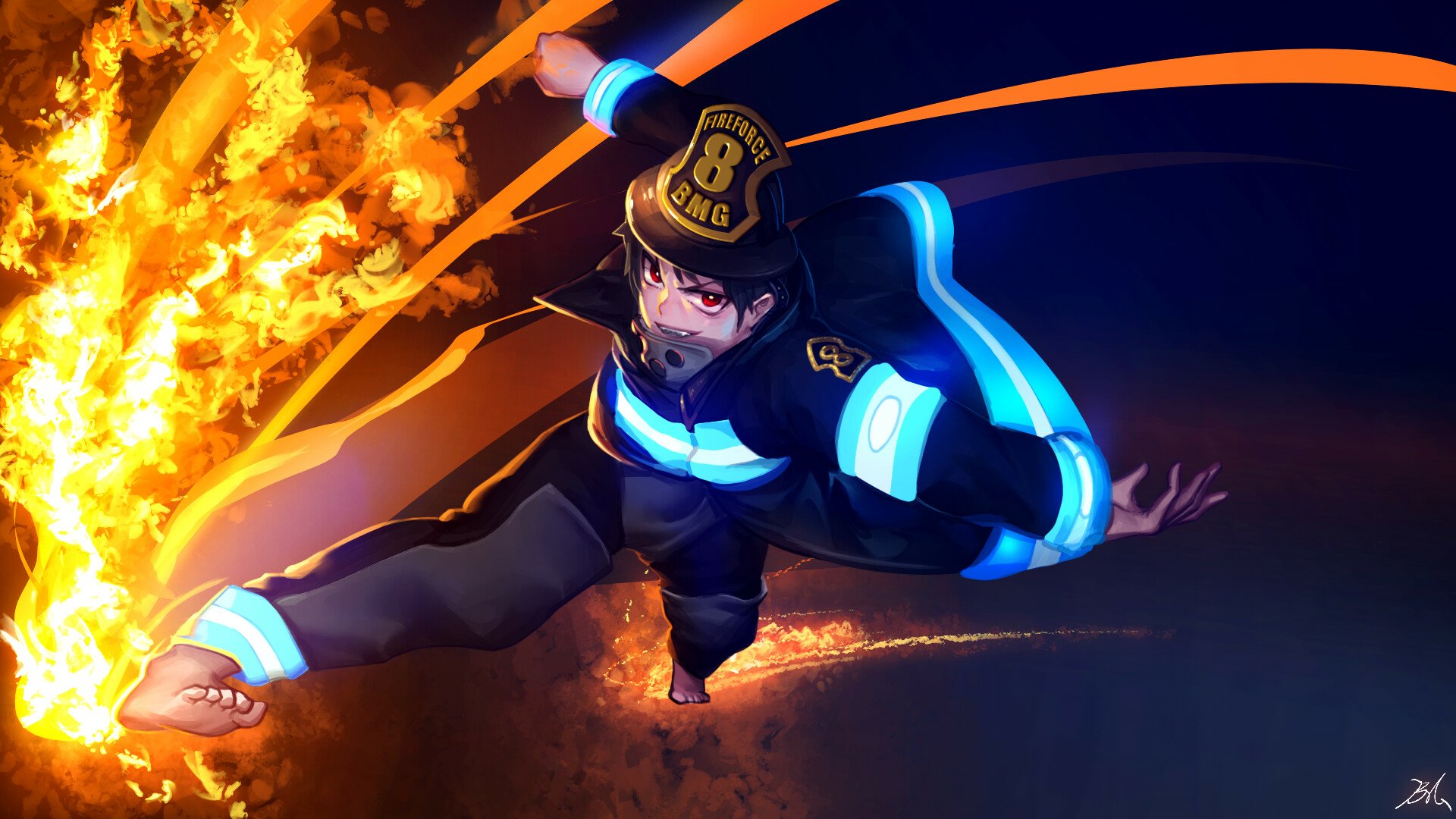 🔥 [50+] Fire Force Wallpapers | WallpaperSafari
