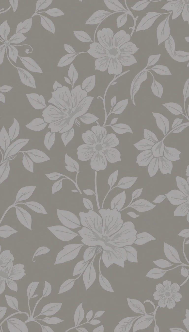🔥 Free Download Grey Floral Wallpaper by @maryschaefer | WallpaperSafari