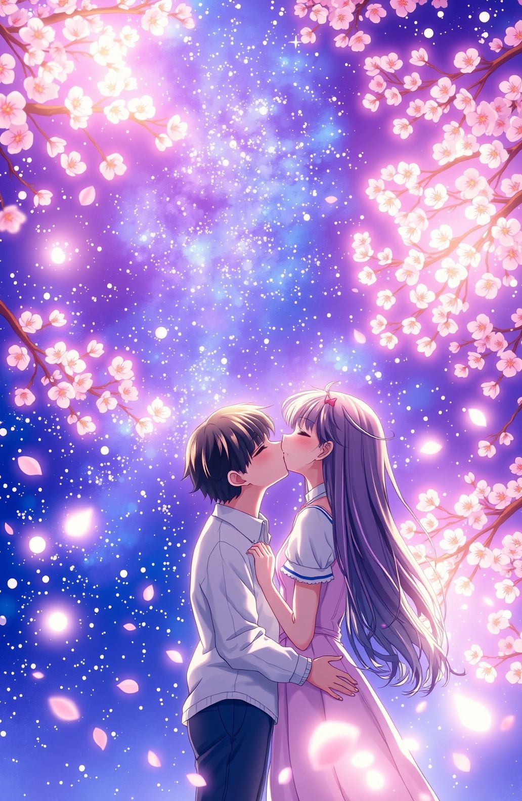 Anime Couple Kiss