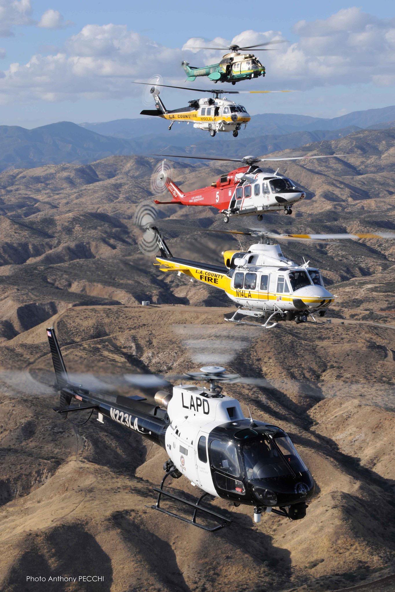 🔥 Free Download Helicopters Of Los Angeles County Sheriff Fire ...