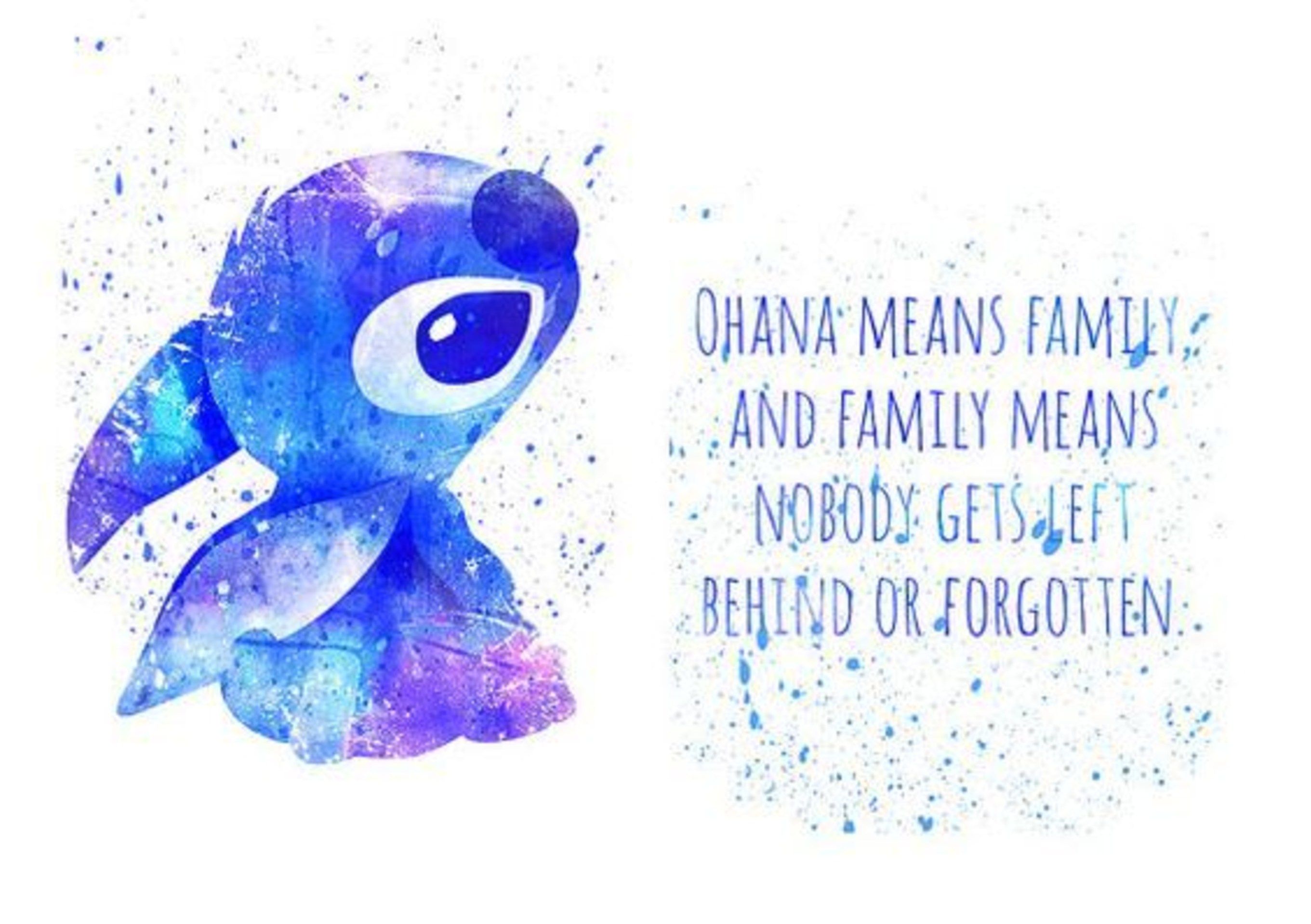 🔥 Free Download Stitch Ohana Wallpaper On by @raymondblack ...