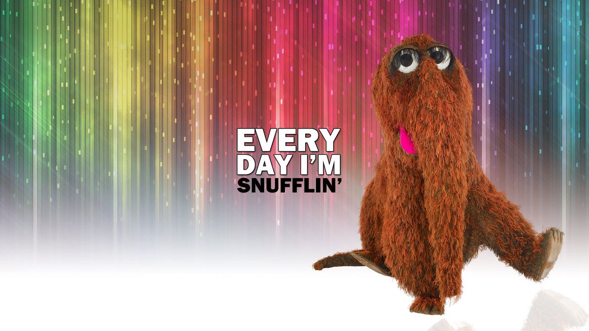 🔥 Free Download Shufflin Snuffleupagus Wallpaper By Limitless Design by ...
