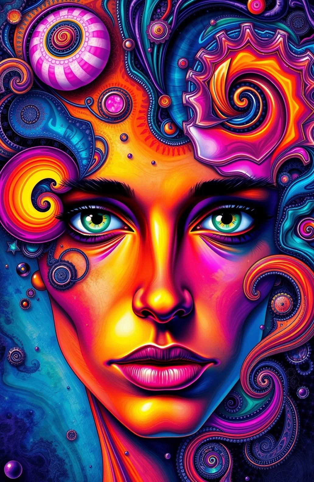 🔥 [50+] Trippy Face Wallpapers | WallpaperSafari
