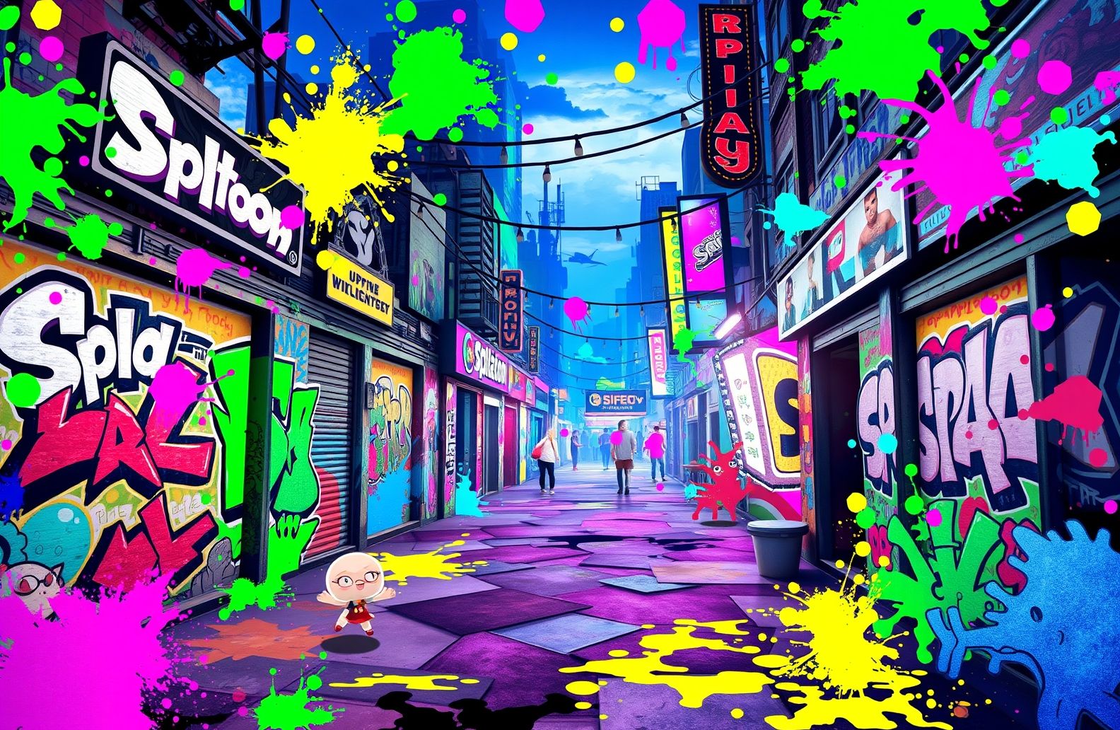 🔥 Free Download Splatoon Background by @emorales | WallpaperSafari