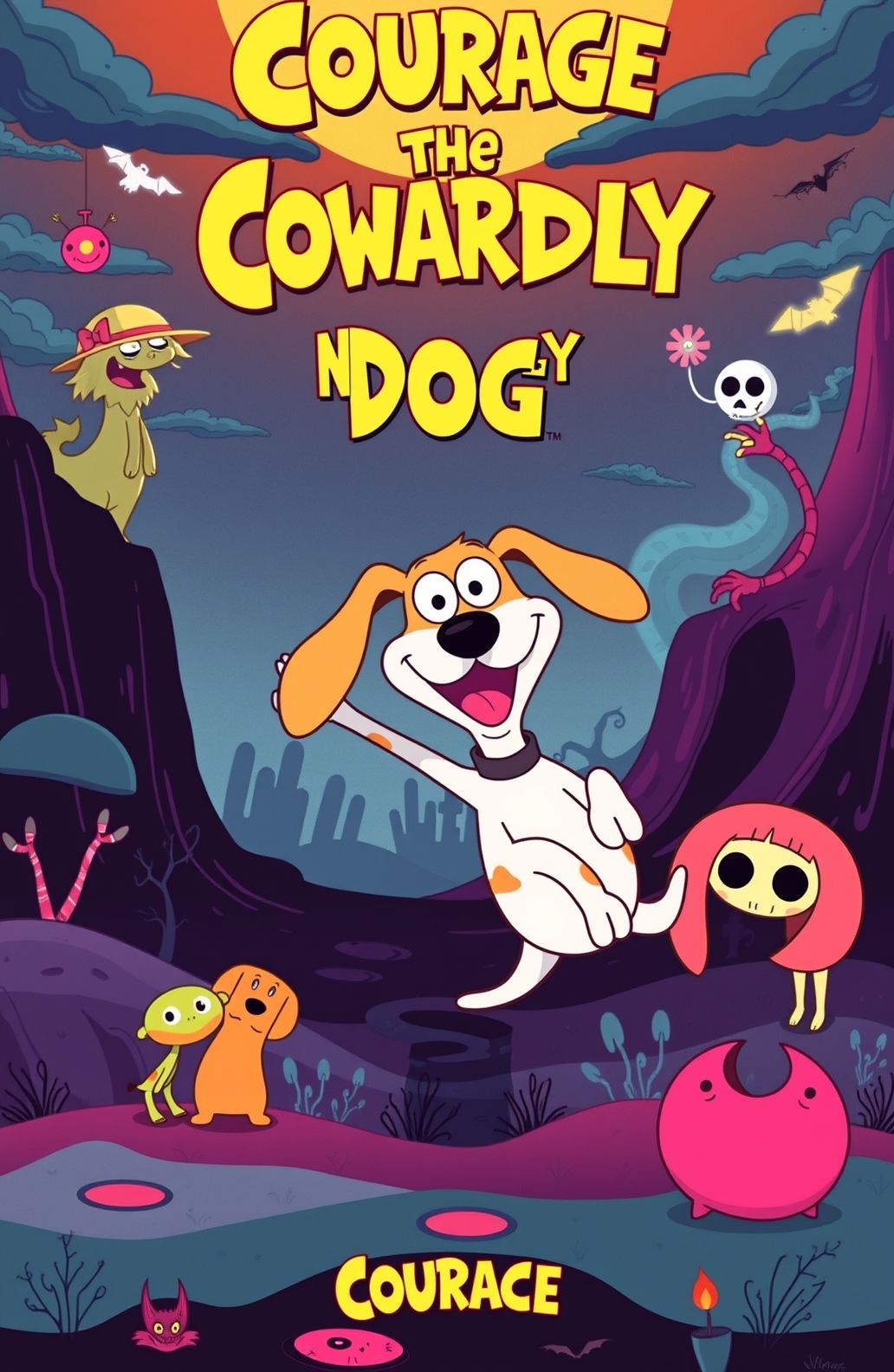 🔥 Free Download Courage The Cowardly Dog 4k Hd Desktop Wallpaper For ...