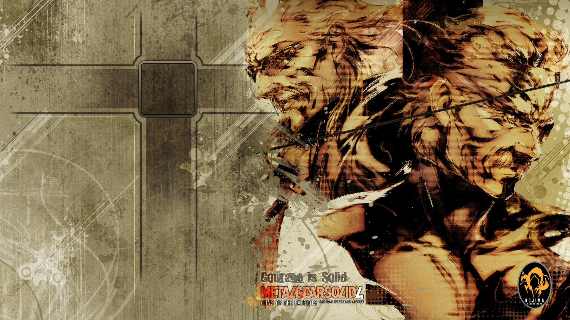 🔥 Download Mgs4 Courage Is Solid Wallpaper by @jrodriguez58 | Mgs 4 ...