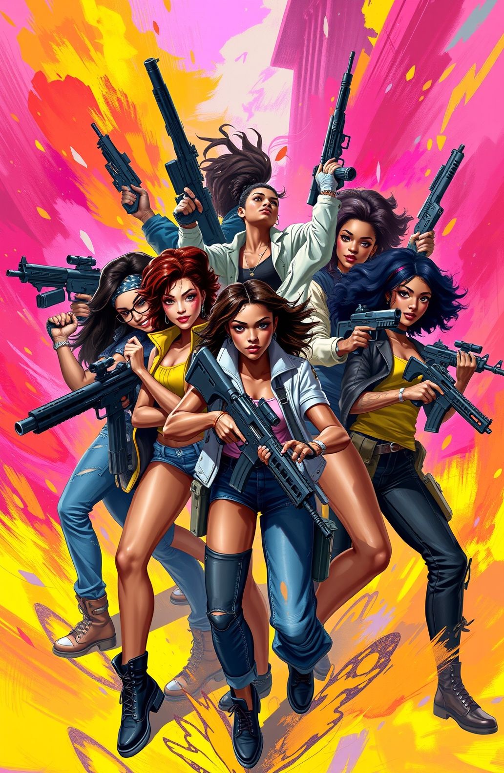 🔥 [50+] Girls With Guns Wallpapers | WallpaperSafari