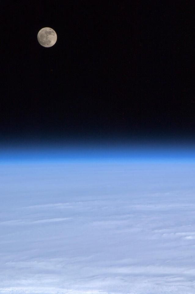 🔥 Free Download My New Iphone Background The Full Moon As Seen From Iss ...