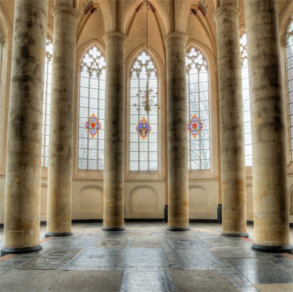 🔥 Free Download Amazon Lfeey Ancient Mediaeval Church Interior Backdrop ...