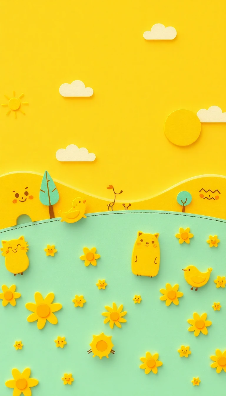 🔥 Free Download Cute Yellow Wallpaper by @rmartinez | WallpaperSafari