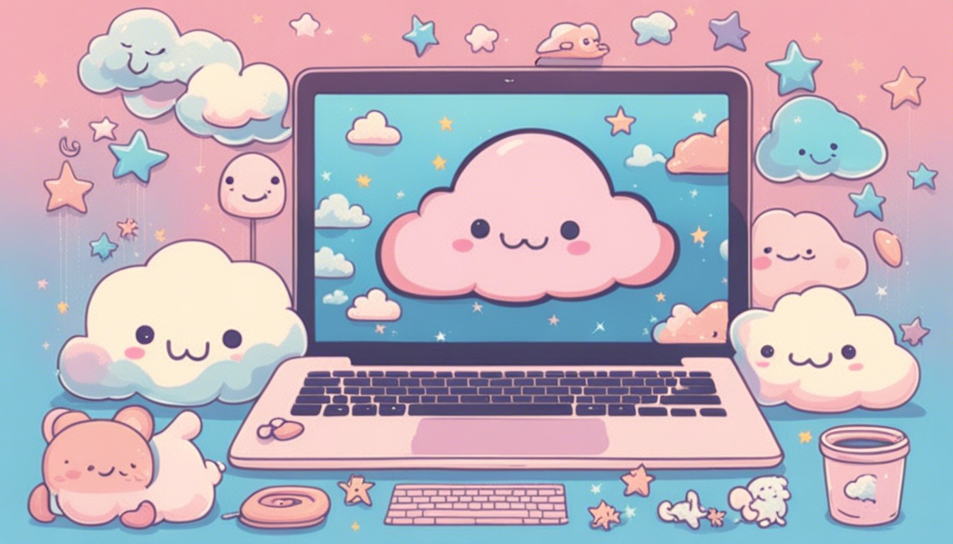 🔥 [20+] Kawaii Aesthetic Laptop Wallpapers | WallpaperSafari