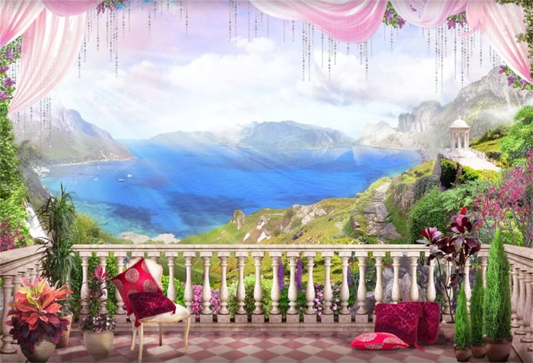 🔥 Free Download Amazon Aofoto Garden Terrace Backdrop Beautiful by ...