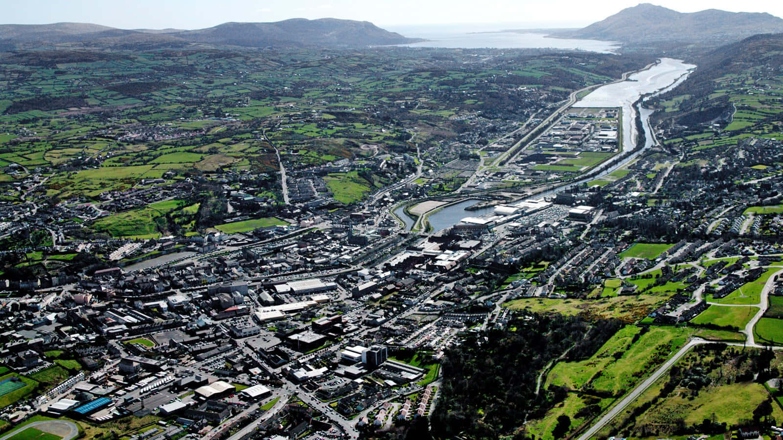 🔥 Free Download Aerial Of Newry Northern Ireland Wallpaper by ...