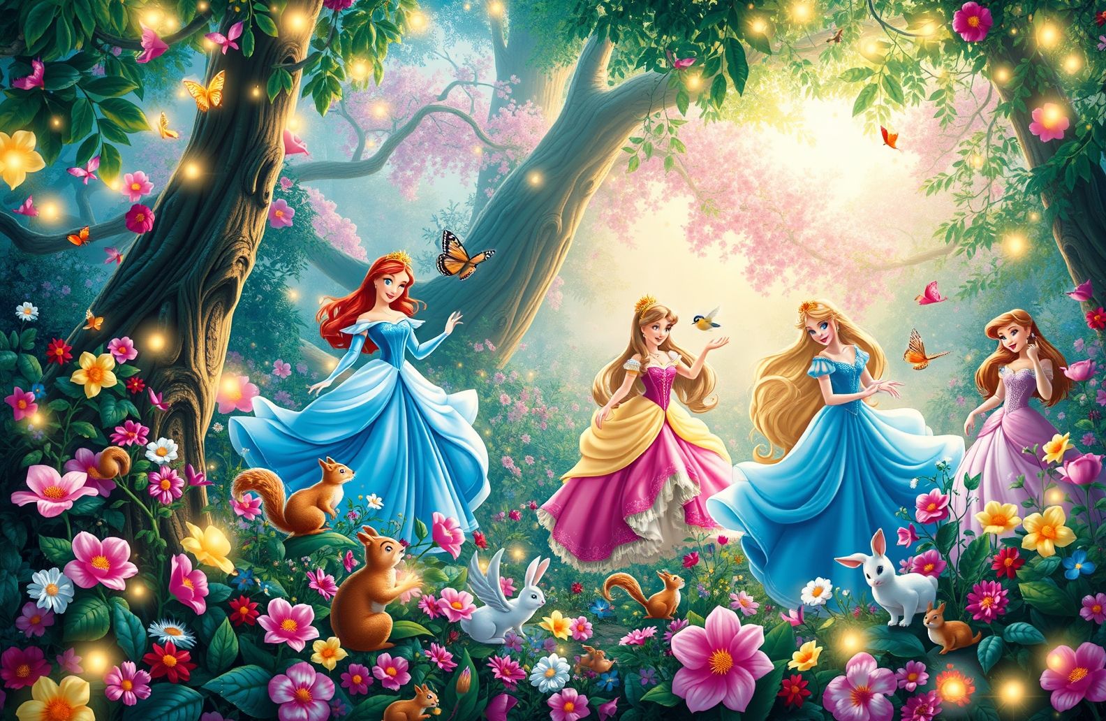 🔥 Free Download Disney Princesses Wallpaper by @aestes | WallpaperSafari